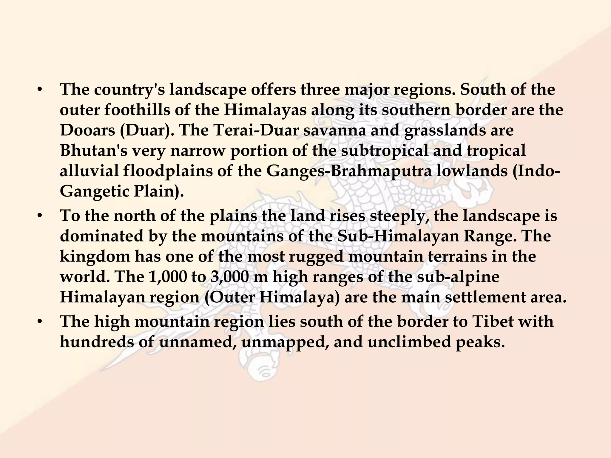 BHUTAN.pptx | Asia Travel | Travel Locations