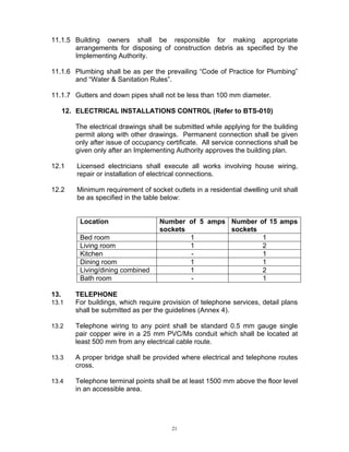 Bhutan building-rules-2002 | PDF