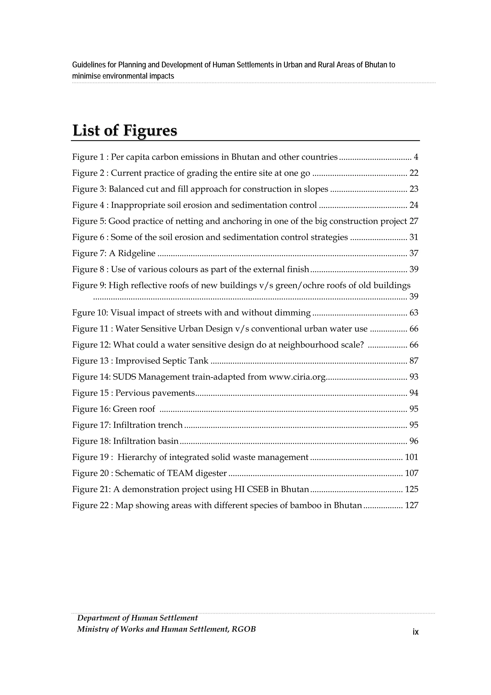 Bhutan guidelines for human seetlement in rural and urban areas | PDF