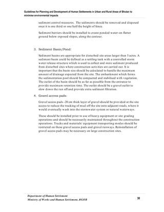 Bhutan guidelines for human seetlement in rural and urban areas | PDF