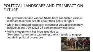BHUTAN ARSLAN'S SLIDE.pptx political system #of Bhutan | PPTX