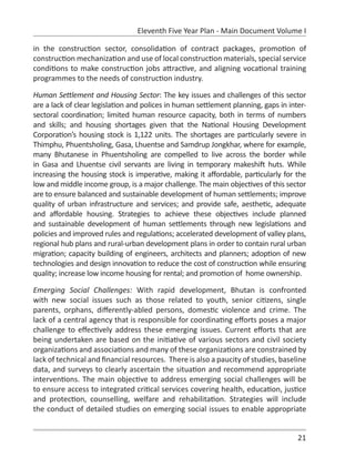 Bhutan's Five Year Plan 2013-2018 | PDF