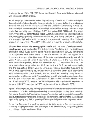 Bhutan's Five Year Plan 2013-2018 | PDF