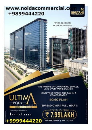 Ultima Pods Bhutani, Ultima Pods Noida, Bhutani Ultima Pods Price List ...