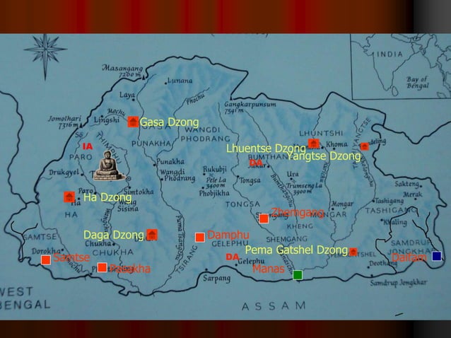 BHUTAN MAP WORK.pptx