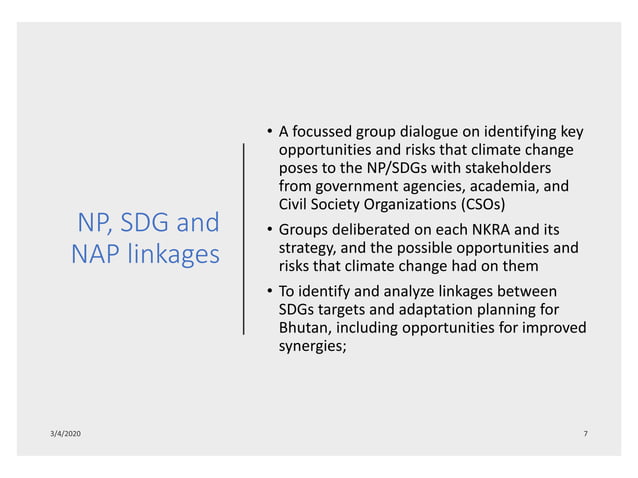 Lessons on Alignment from the NAP Global Support Programme (NAP-GSP) in ...
