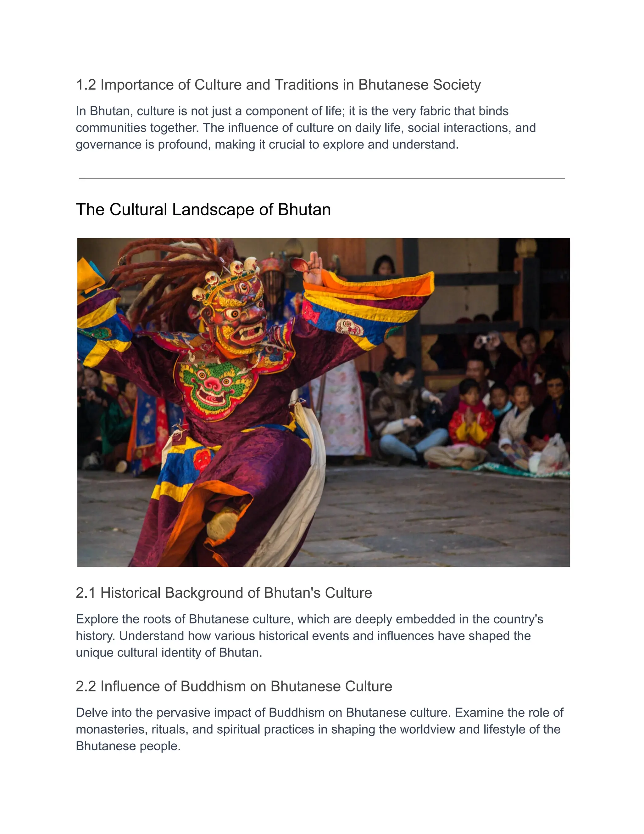Bhutan's Unique Culture and Traditions_ A Deep Dive.pdf