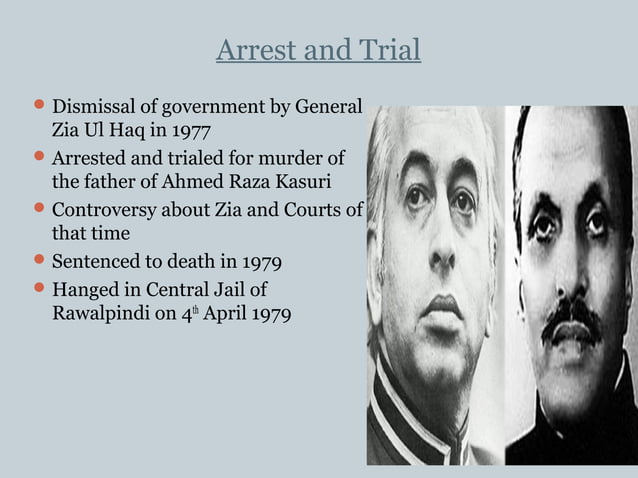Zulfiqar Ali Bhutto | PPT