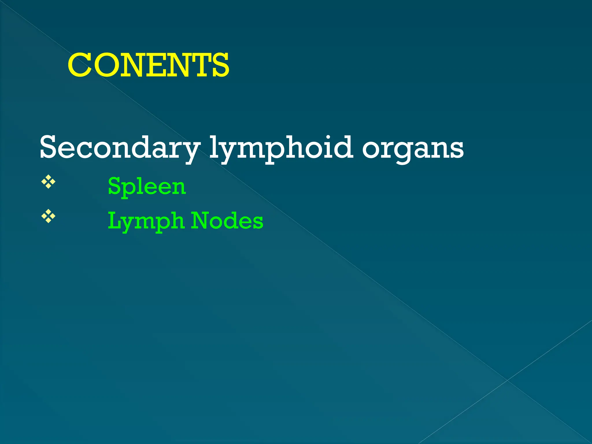 Secondary Lymphoid Organs -Immunotechnology | PPTX