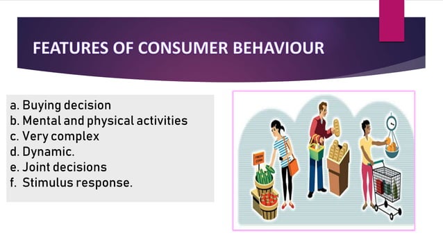 Consumer behaviour | PPTX | Business | Business and Finance