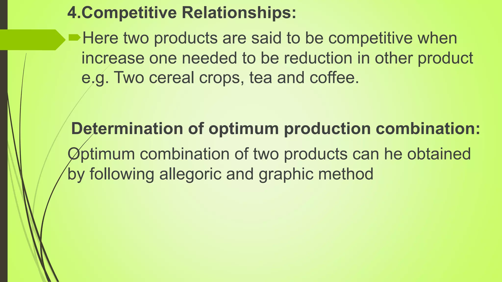 principle of combining enterprises and principle of comparative ...