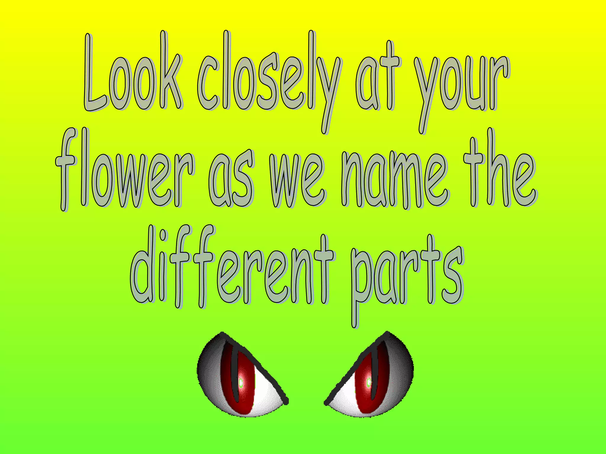 Biology ppt on parts of flower | PPT