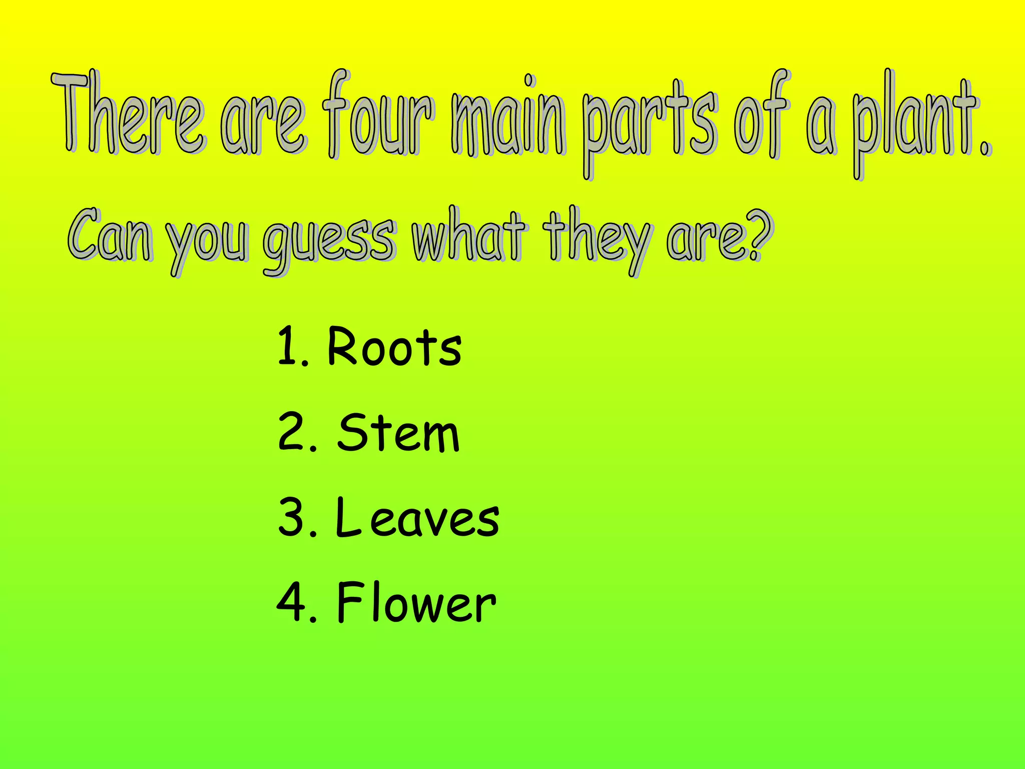 Biology ppt on parts of flower | PPT