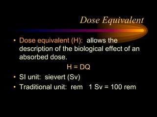 BIOLOGICAL EFFECTS OF RADIATION | PPT