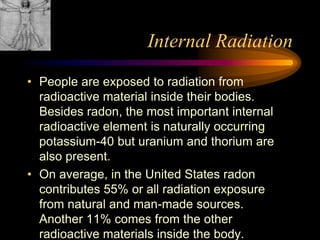 BIOLOGICAL EFFECTS OF RADIATION | PPT