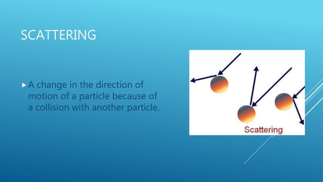 Types of scattering | PPTX | Physics | Science