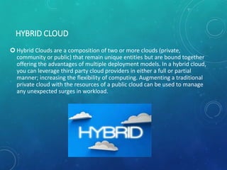 Full cloud computing ppt | PPTX | Cloud Computing | Internet
