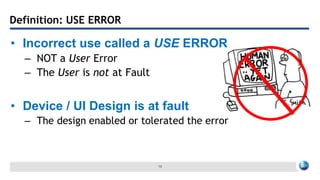 User Interface Design for Medical Devices - The Relationship Between ...