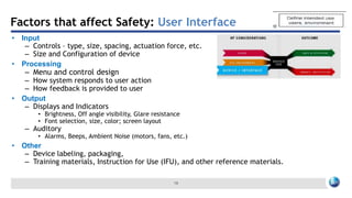 User Interface Design for Medical Devices - The Relationship Between ...