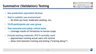 User Interface Design for Medical Devices - The Relationship Between ...