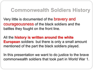 Bhwg presentation part 1 ww1 | PPT