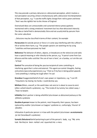 Lecture5 shcizophrenia 1 | DOCX