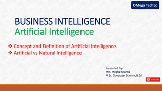 Artificial Intelligence | PPTX