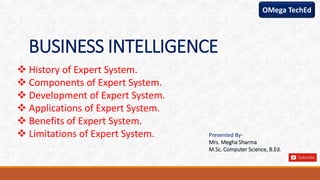 Expert System | PPTX | Artificial Intelligence | Technology & Computing