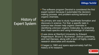 Expert System | PPTX | Artificial Intelligence | Technology & Computing