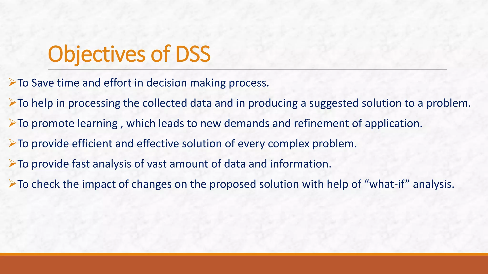 Decision support system | PPTX