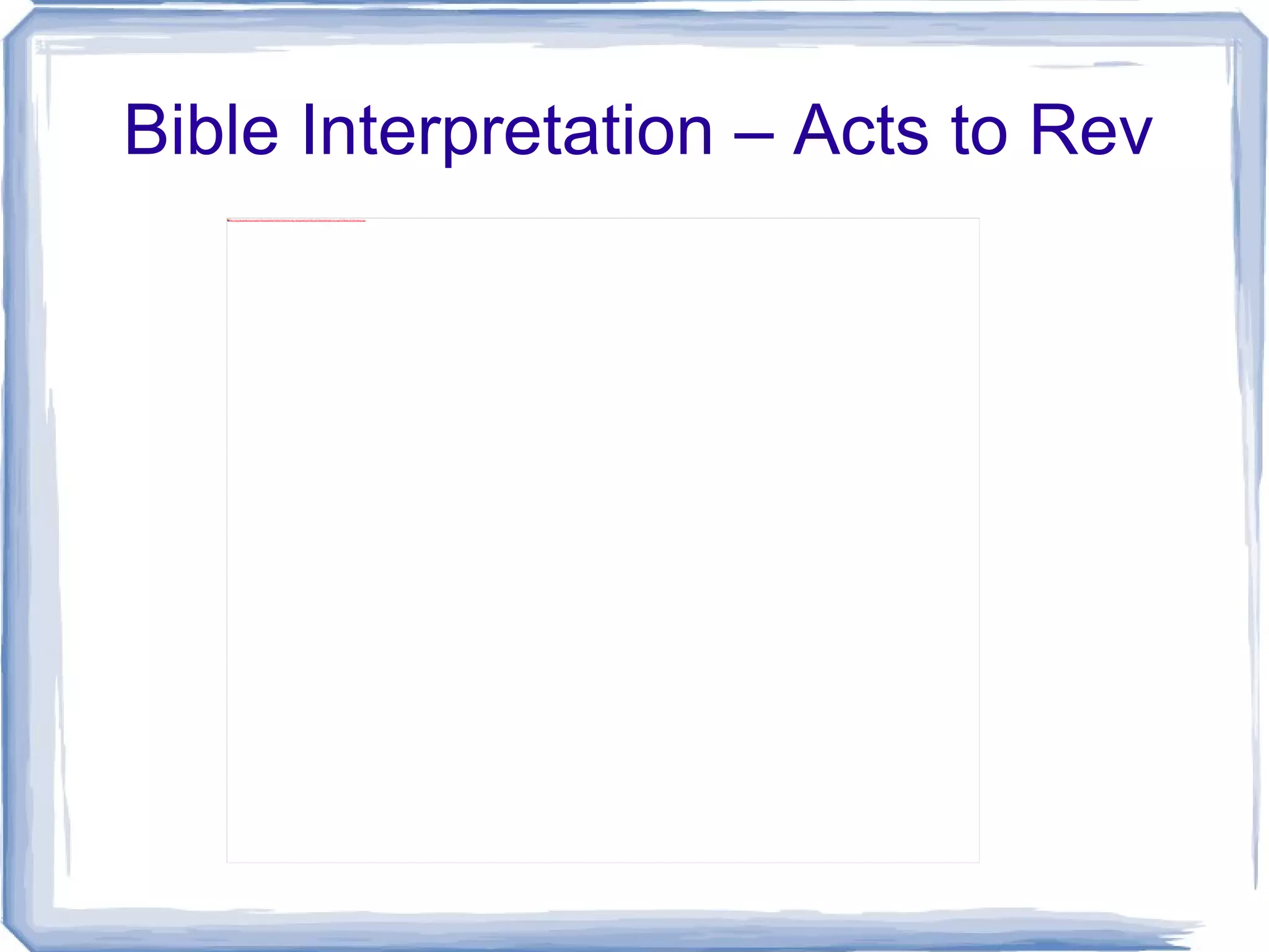 Bible Interpret - Acts-Rev Week 1 | ODP
