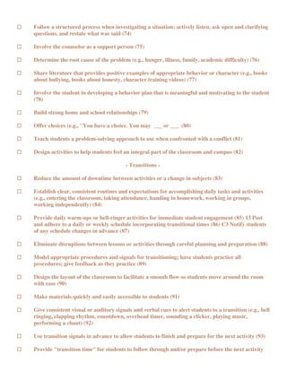 Behavior Intervention Strategies | PDF