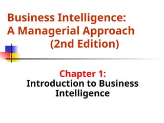 Introduction to Business Intelligence BI | PPTX