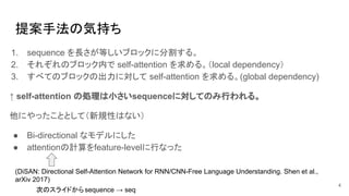 Bi-Directional Block Self-Attention for Fast and Memory-Efficient Sequence Modeling | PDF ...