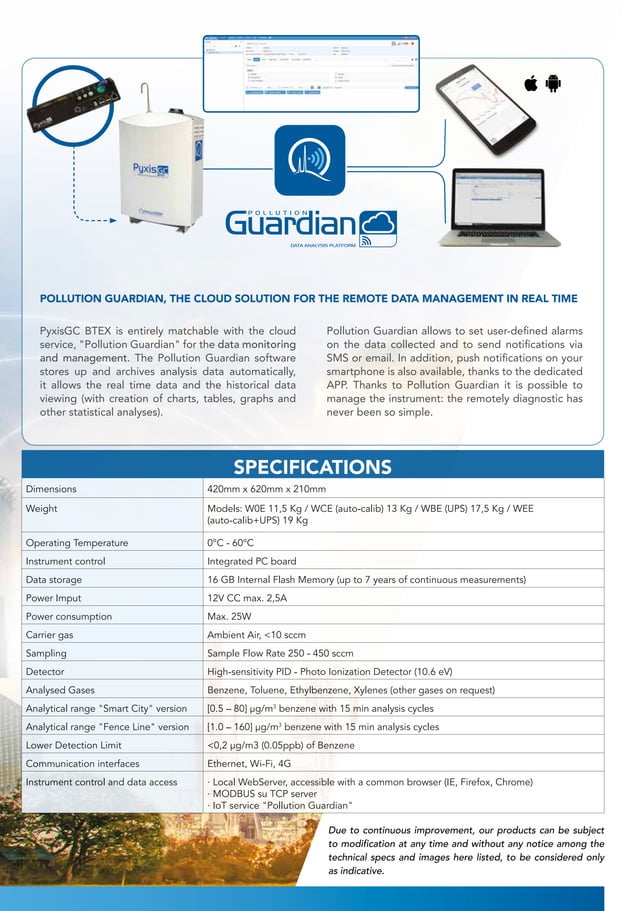 pyxis gc btex brochure | PDF | Indoor Environmental Quality | Home & Garden