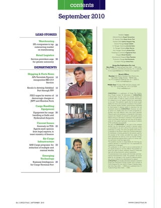 BI for Cargo Terminal Port | PDF