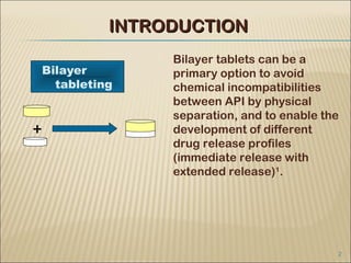 Bi layer tablet | PPT
