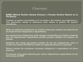 Bi level ventilation support | PPT