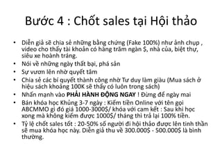 Bí mật tay trắng để trở thành triệu phú MMO | PDF