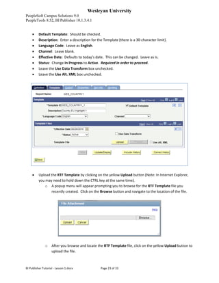 BI-Publisher-Tutorial-Lesson-1.pdf | Desktop Publishing | Computer ...