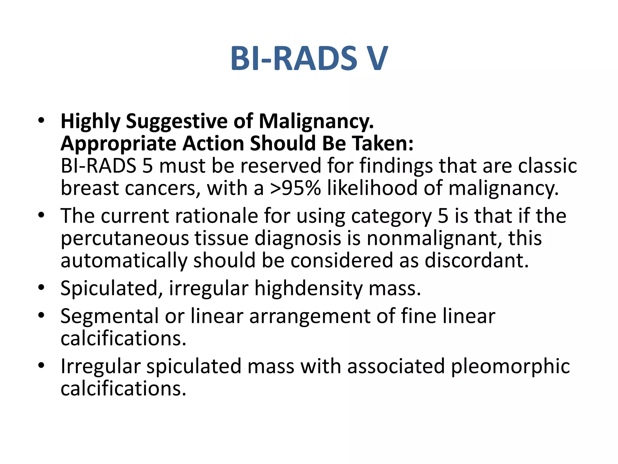 Bi Rads Breast | PPTX