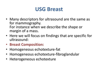 Bi Rads Breast | PPTX