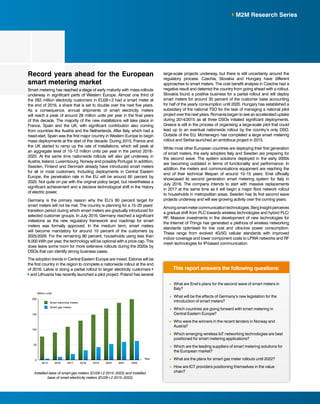 Smart Metering in Europe 2016 Edition | PDF