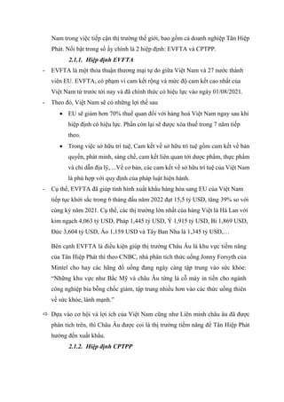 Tân Hiệp Phát và thị trường xuất khẩu tiềm năng trong tương lai | DOCX