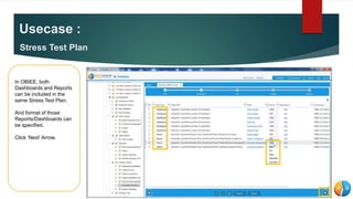 BI-Validator Usecase - Stress Test Plan | PPTX