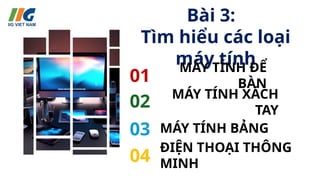 Bài 02+03. Các thiết bị nhập xuất cơ bản & các loại máy tính.pptx