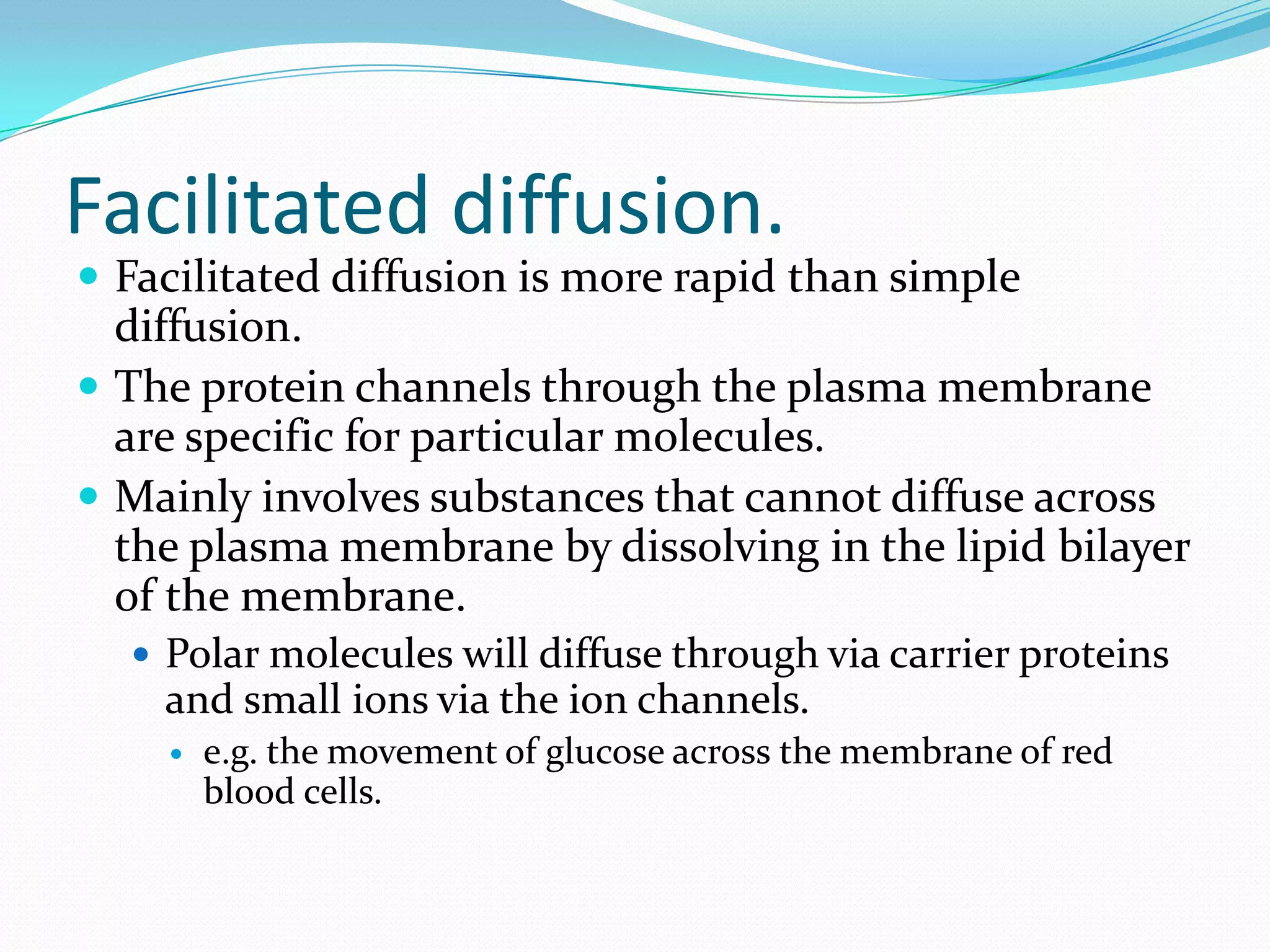 The plasma membrane and material transport | PPTX