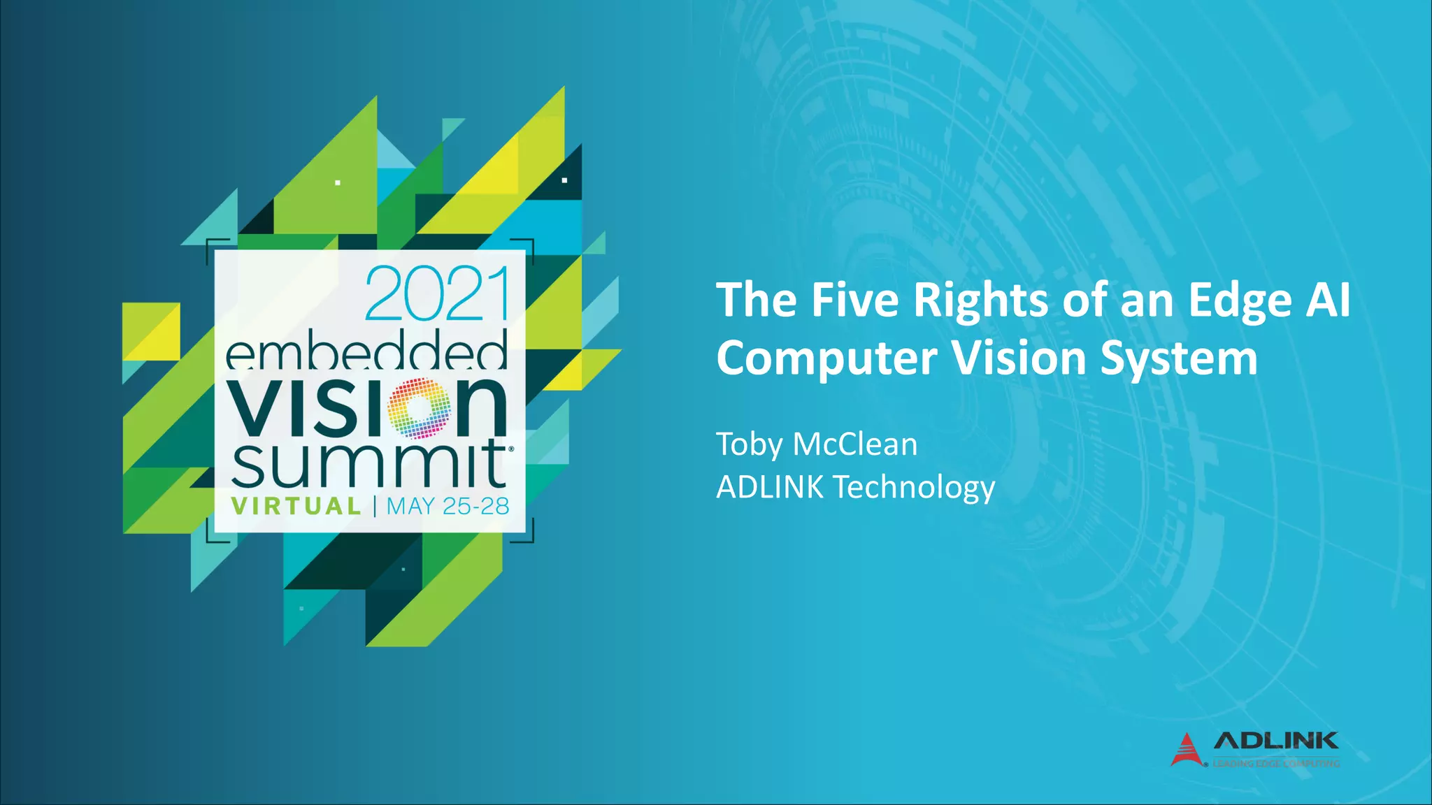 “The Five Rights of an Edge AI Computer Vision System: Right Data ...