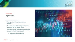 “The Five Rights of an Edge AI Computer Vision System: Right Data ...