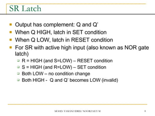 Sequential Logic Circuit | PPT